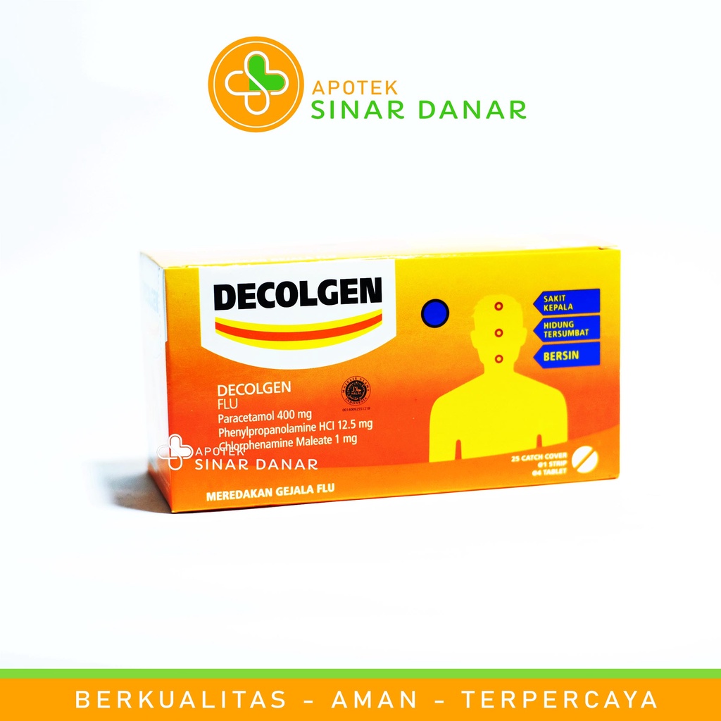 Jual DECOLGEN TAB ( ISI 25 STRIP@4 TABLET) | Shopee Indonesia
