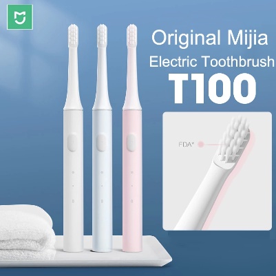Jual Mijia Electric Toothbrush Sonic T100 Sikat Gigi Elektrik USB | Shopee Indonesia