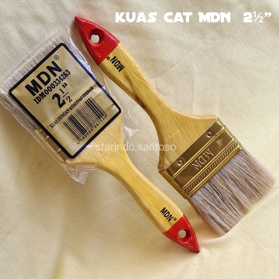 Jual Kuas cat ukuran kecil 1 1,5 3/4 2 2,5 inch dinding cairan tembok ...