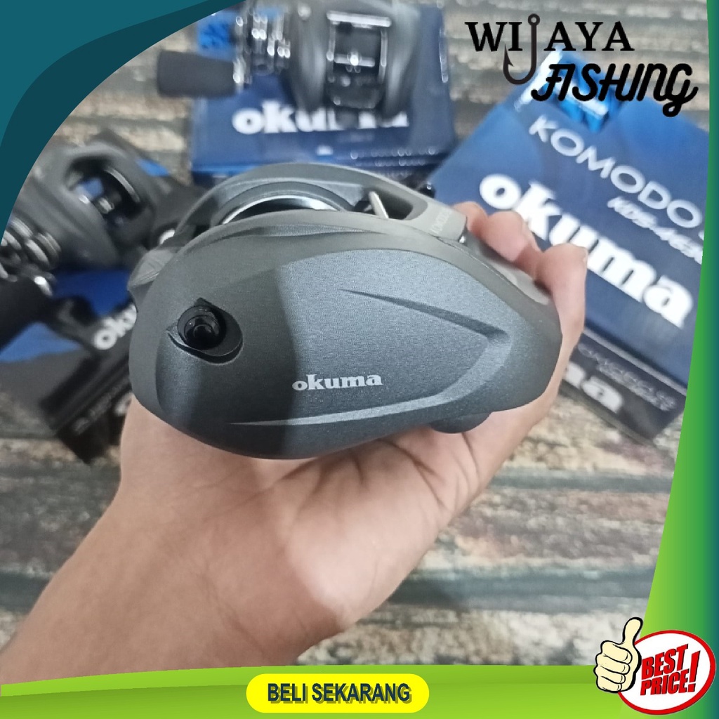 Jual [FREE GIFT] REEL OKUMA KOMODO BAITCASTING TWIN PADLE HANDLE KIRI ...