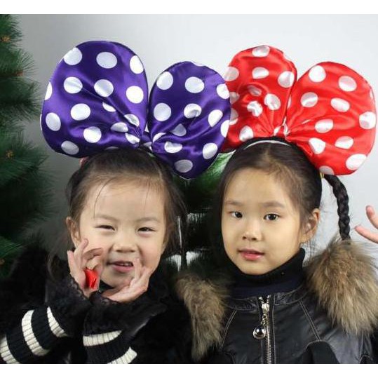 Jual Produk Unggulan] Bando Pita Minnie Mouse Jumbo/ Fun Prop Photo ...