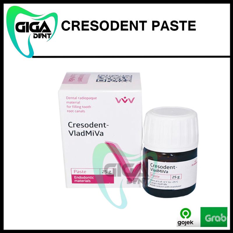 Jual CRESODENT / CRESOPHEN / ROOT CANAL ANTISEPTIC ( Pasta 25 gram ...