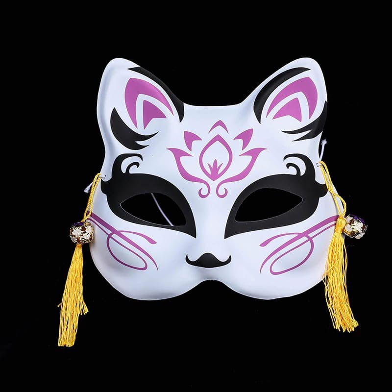 Jual Topeng Anbu Cosplay Ninja Kucing Japanese Anime Demon Slayer Fox ...