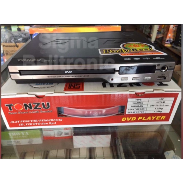 Jual DVD player body besi Tonzu 102 | Shopee Indonesia