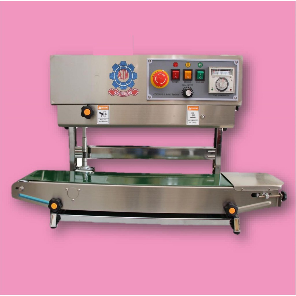 Jual Mesin Continues Band Sealer Mesin Segel kemasan plastik | Shopee ...