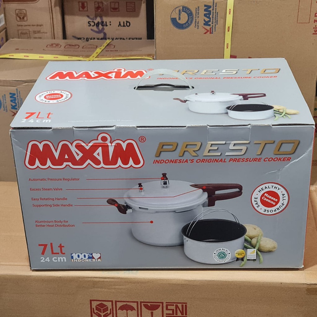 Jual Panci Presto Maxim 7 Liter 24 CM | Shopee Indonesia
