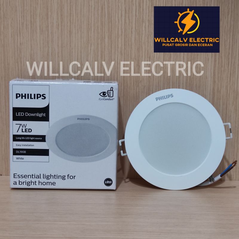 Jual PHILIPS ERIDANI 7W 7 WATT DL-190B / LAMPU DOWNLIGHT PHILIPS ERIDANI DL-190B 7W 7 WATT ...