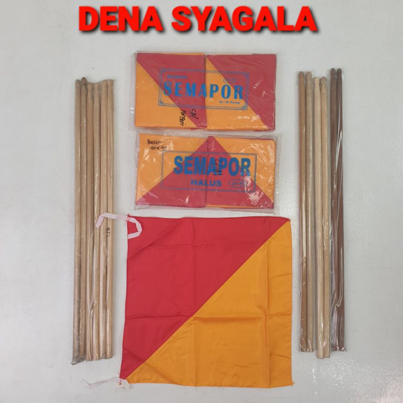 Jual Bendera Dan Stik Stick Tongkat Semapor/Semapur/Smapur/Smaphore ...