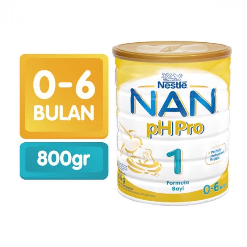 Jual NAN pH Pro 1 800 gr, susu formula bayi nestle | Shopee Indonesia