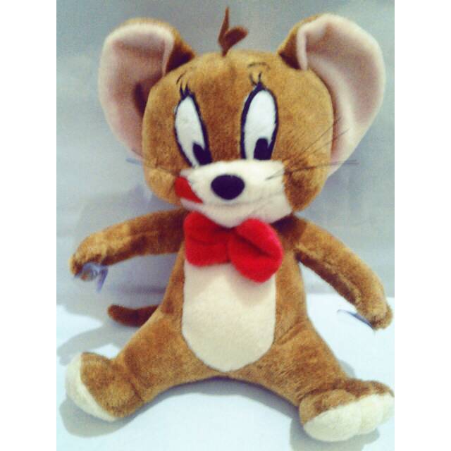 Jual Boneka Jerry tikus Mouse doll ( dari film Tom and Jerry) | Shopee ...