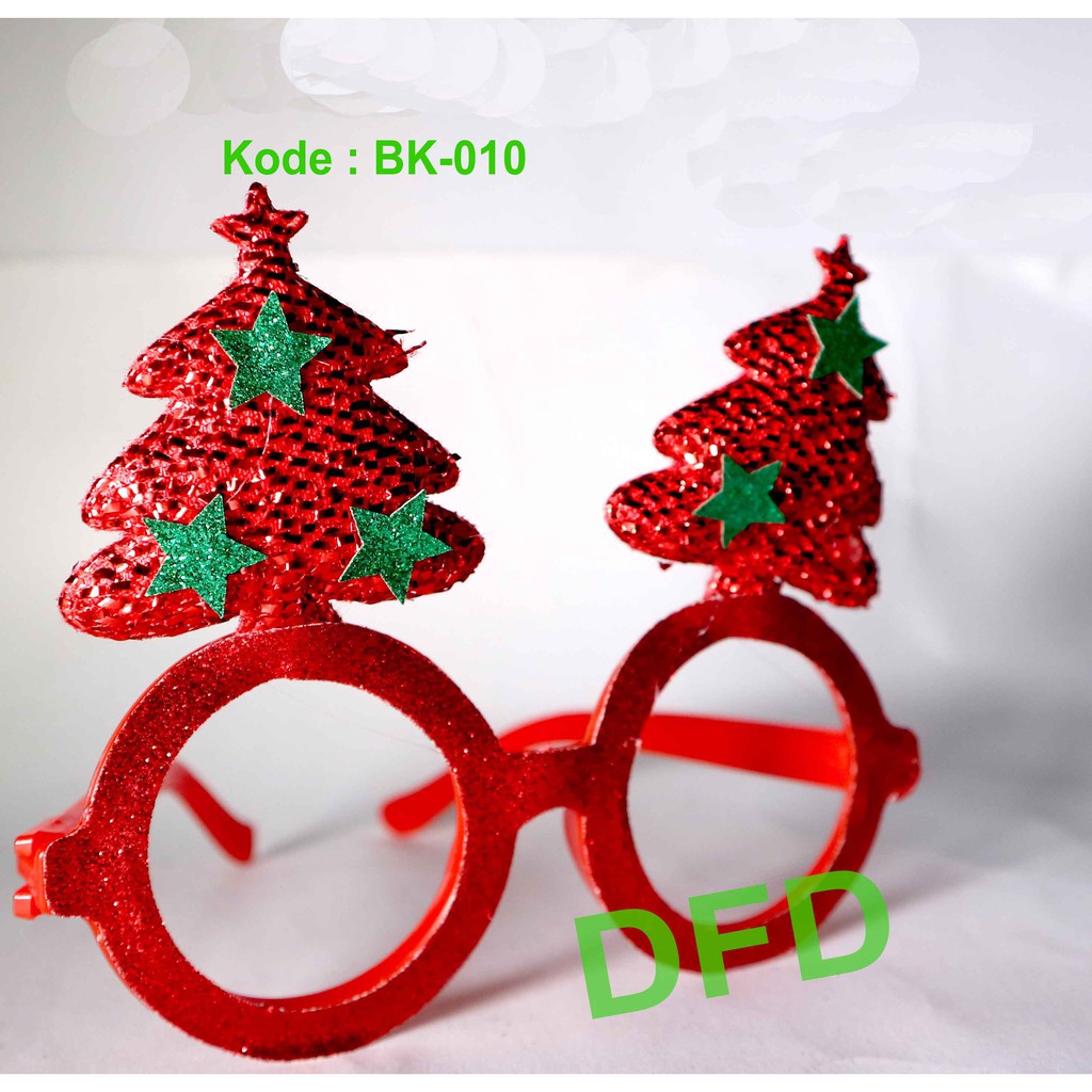 Jual Bando Natal / Bando Kacamata Pohon Natal ( Kode : BK - 010 ...