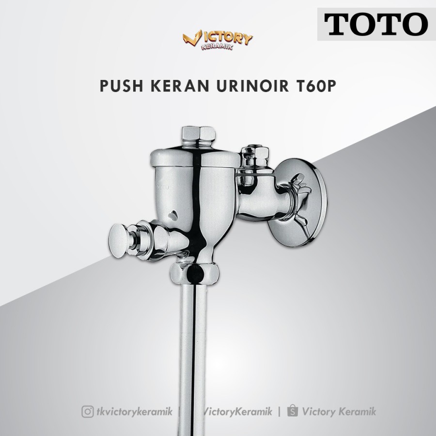 Jual PUSH KERAN URINAL / KRAN URINOIR TOTO T60P / T 60 P UNTUK U57M | Shopee Indonesia