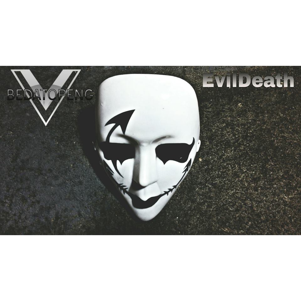 Jual Topeng Kabuki Custom EvilDeath Airbrush | Shopee Indonesia