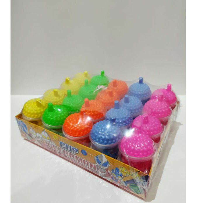 Jual Permen Cemilan Snack Jadul Cup Mug Gelas Ultraman Superhero ...