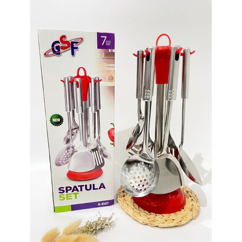 Jual SPATULA SET 7PC STAINLESS STEEL GSF sutil set stainless steel ...