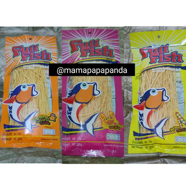 Jual Full Fish Snack Ikan (Rasa Barbeque, Chicken Barbeque, Crab ...