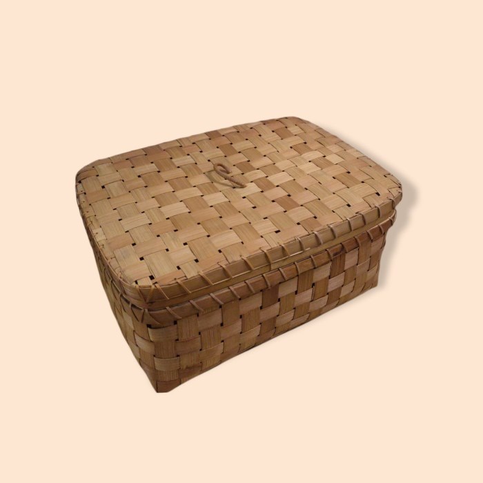 Jual Box Keranjang Serbaguna Anyaman Bambu Satuan | Shopee Indonesia