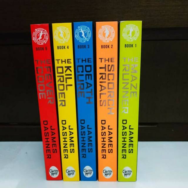 Jual The Maze Runner Series - James Dashner (5 books set) | Shopee ...