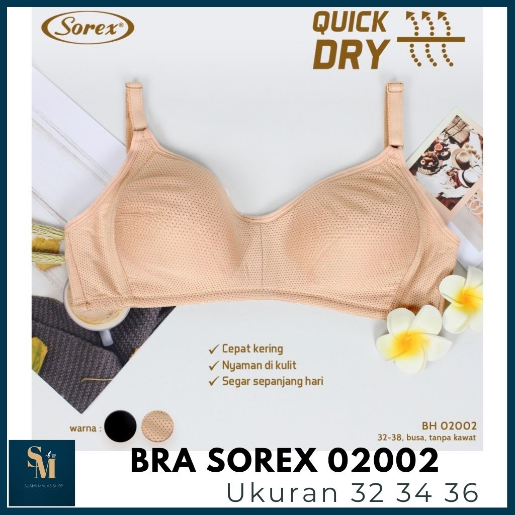 Jual SM Sorex Bra/Bh Quick Dry Busa Tipis 02002 Anti Gerah | Shopee ...