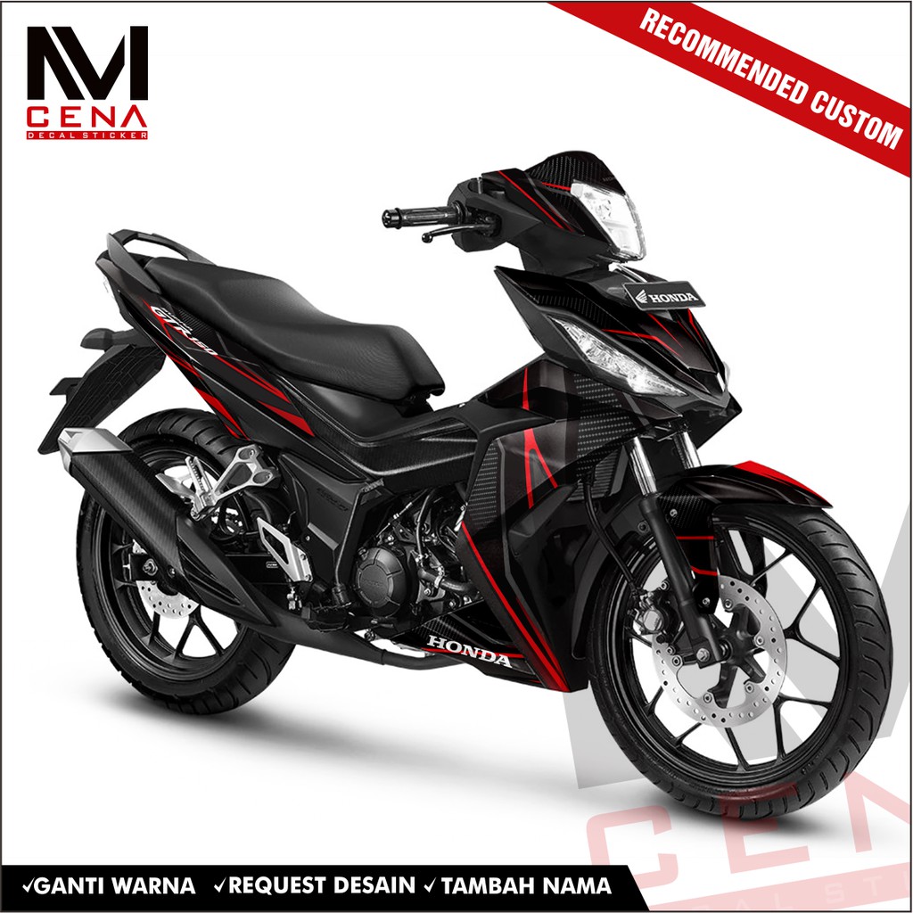 Jual Sticker Decal Supra GTR 150 Fullbody Sticker Supra GTR Striping ...