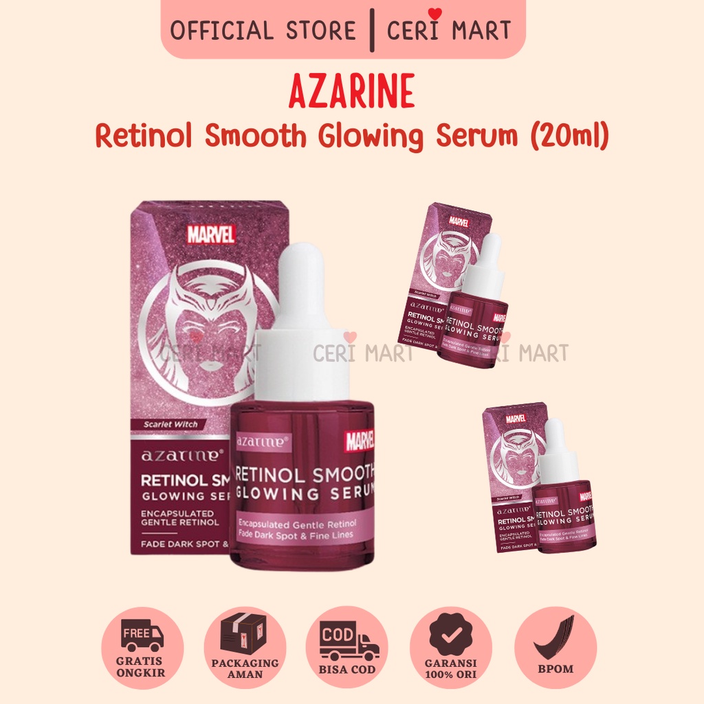 Jual Azarine Azarin Superhero Serum Marvel Edition SERIES 20ml ...