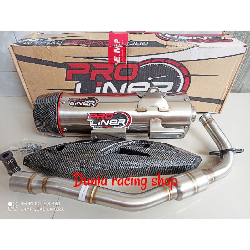 Jual Knalpot PROLINER PRO LINER NEO SR2 SR 2 KARBON CARBON New NMAX NEW ...