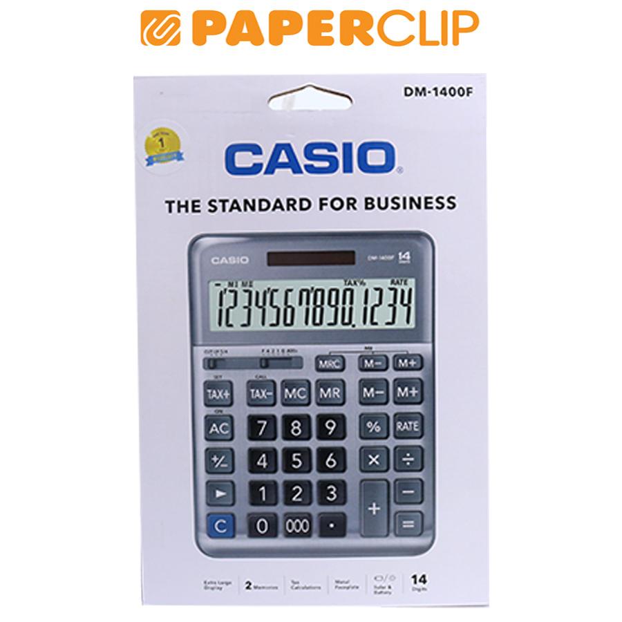 Jual KALKULATOR / CALCULATOR CASIO DM-1400F | Shopee Indonesia