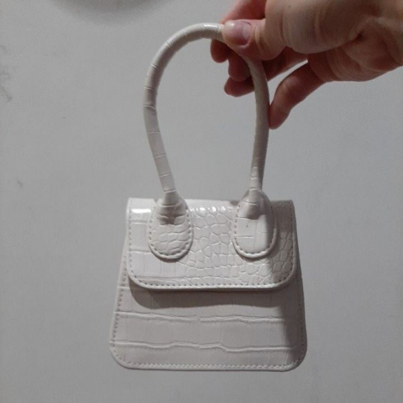 Jual mini croco bag like jacquemus | Shopee Indonesia