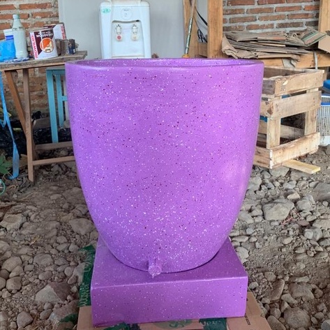 Jual BAK MANDI GENTONG AIR MODEL KAPSUL PUTIH TYPE 50 TERASO GUCI SEMEN ...