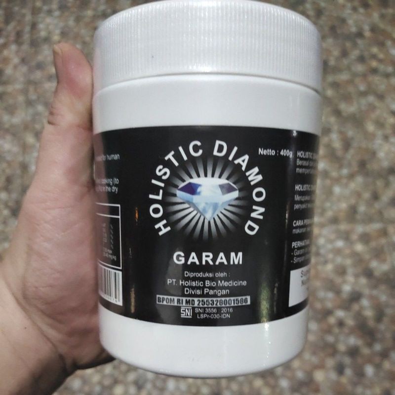 Jual HOLISTIC DIAMOND GARAM DIABETIC DAN HYPERTENSI 400GR | Shopee ...