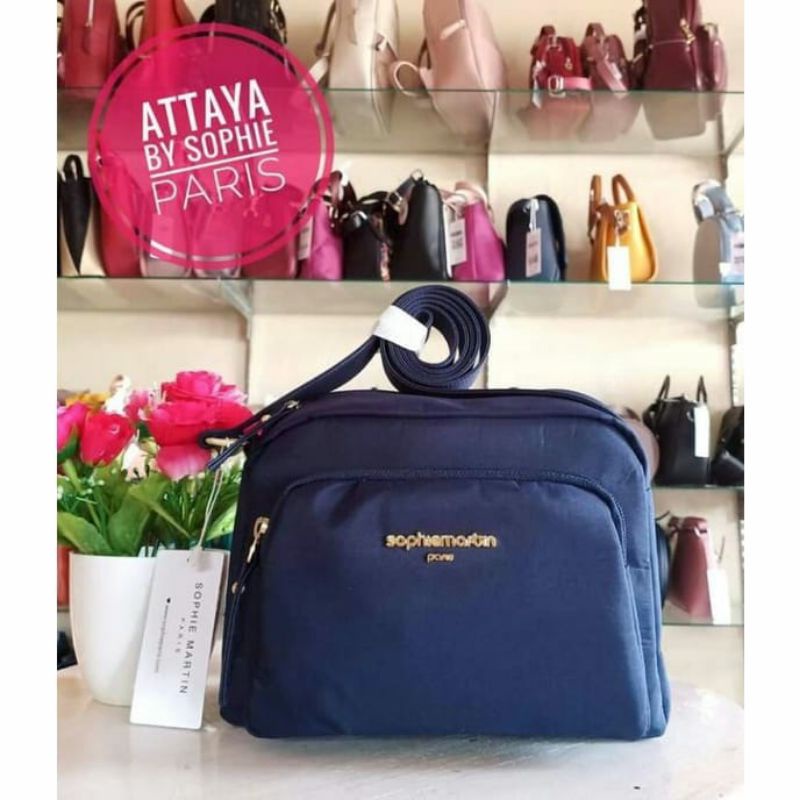 Jual Sophie Martin Paris Tas Attaya Logo baru | Shopee Indonesia