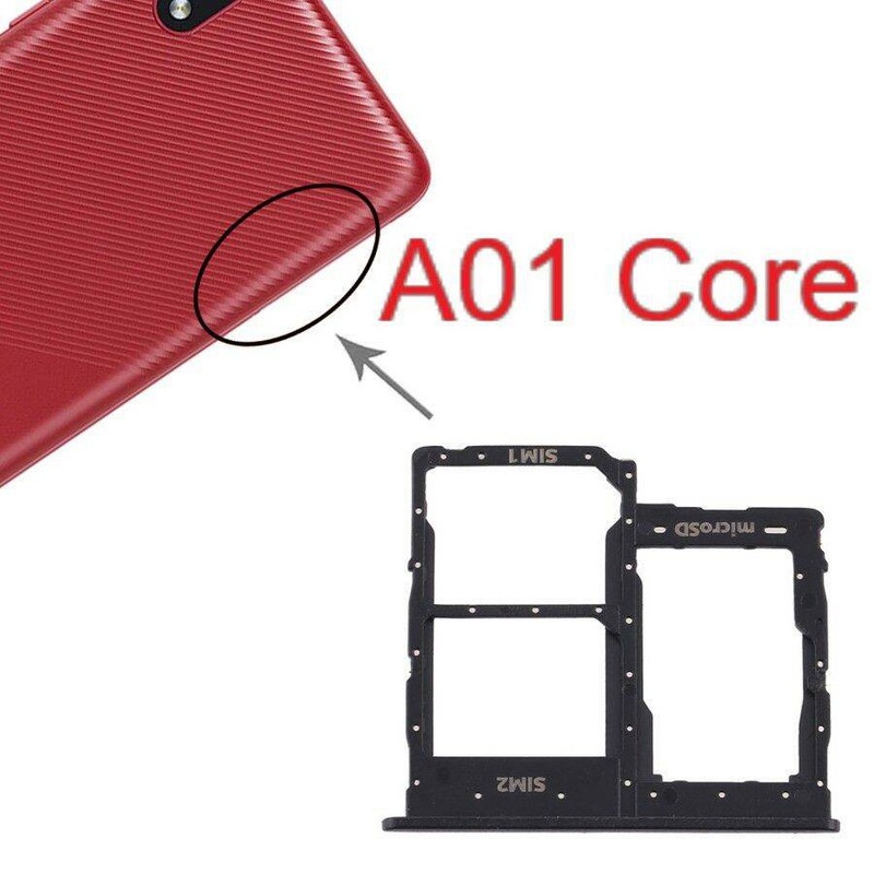 Jual Slot Simcard Simtray Sim Tray Card Lock SAMSUNG A01 CORE A013 ...