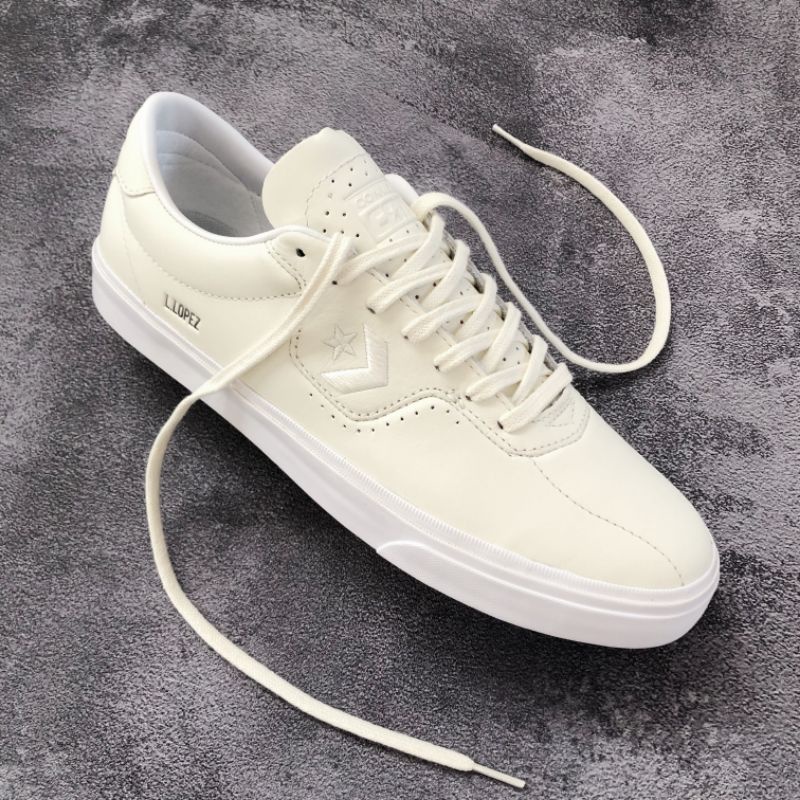 Jual Converse Louie Lopez Pro Ox Egret / White | Shopee Indonesia