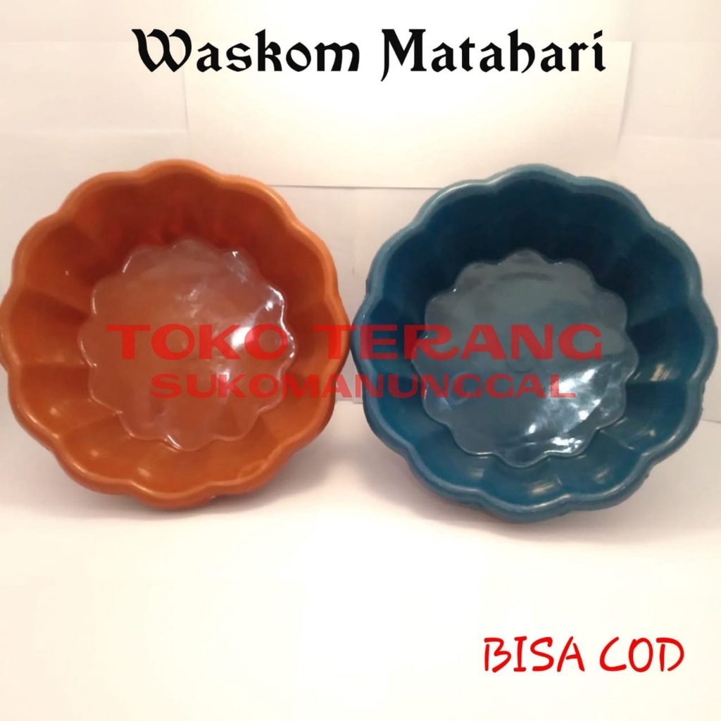Jual Isi 12 PCS!! Waskom Matahari 12 /Waskom Plastik/Waskom berkatan ...