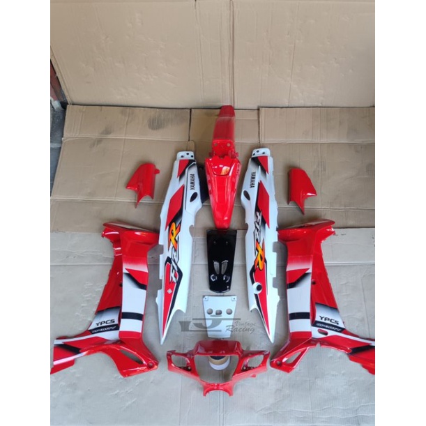 Jual cover body set fiz r baju set fiz r f1z r f1zr fizr merah putih ...