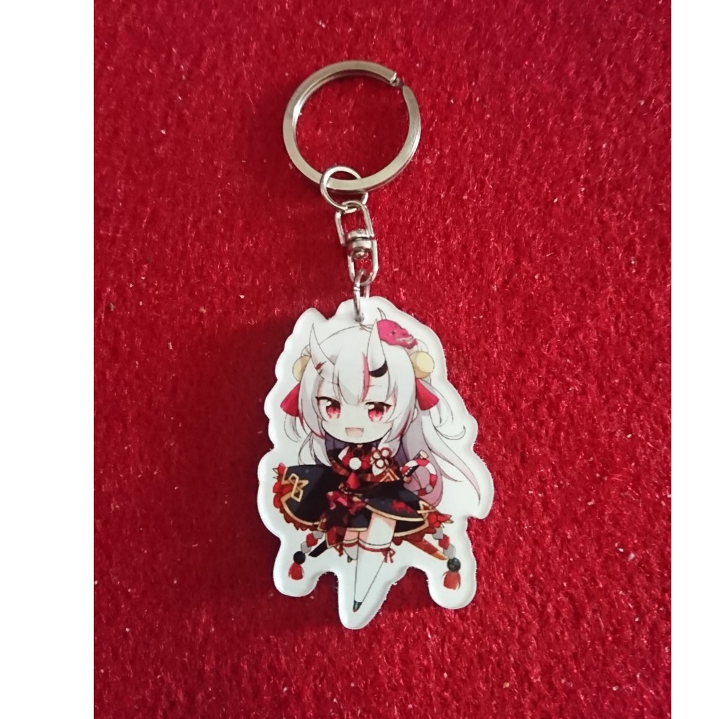 Jual Gantungan Kunci Nakiri Ayame Hololive Vtuber - Ojou Sama - Keychain Acrylic Ganci Akrilik ...