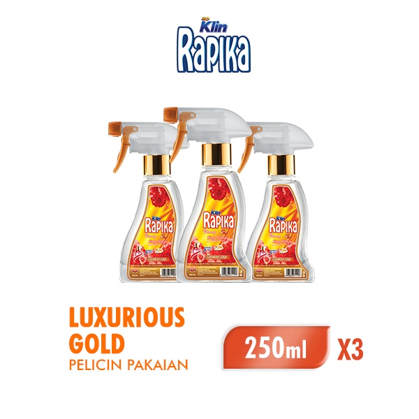 Jual Rapika Biang Gold Spray 250 ml Triplepack | Shopee Indonesia