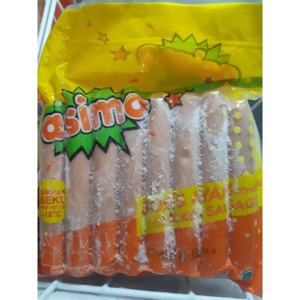 Jual ASIMO Sosis Ayam kombinasi 375 gr isi 15 pcs | Shopee Indonesia