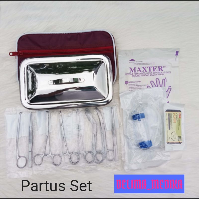 Jual PARTUS SET 13 item Plus Bak Instrumen 509 Stainless Steel | Shopee ...