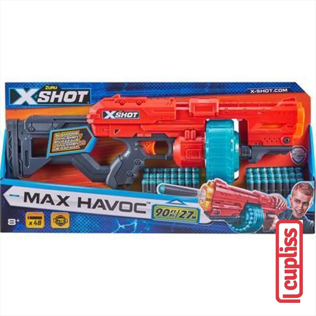 Jual Zuru Xshot 36446 Excel Max Havoc X Shot | Shopee Indonesia