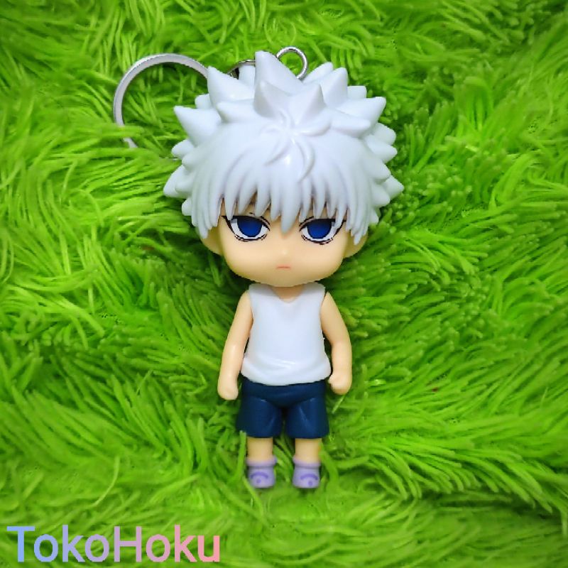 Jual Gantungan Kunci Hunter X Hunter Action Figure Gon Killua Keychain | Shopee Indonesia