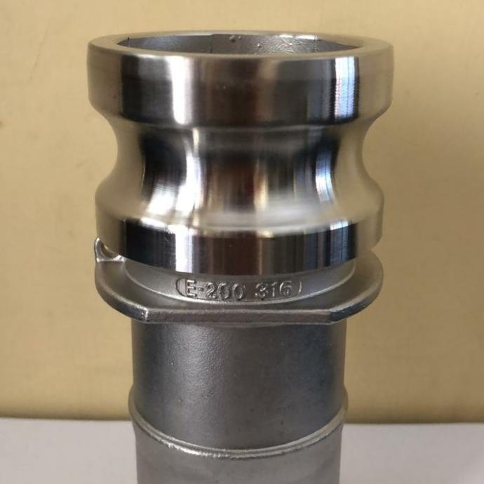 Jual JUAL camlock coupling ss316 2" E (200 E) | Shopee Indonesia