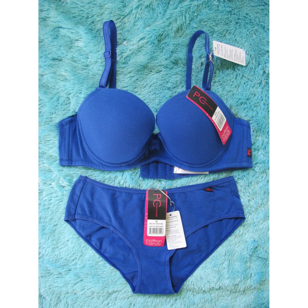 Jual BH SET PIERRE CARDIN 565 BRA SET KATUN PAKAI KAWAT SIZE 36B PANTY ...
