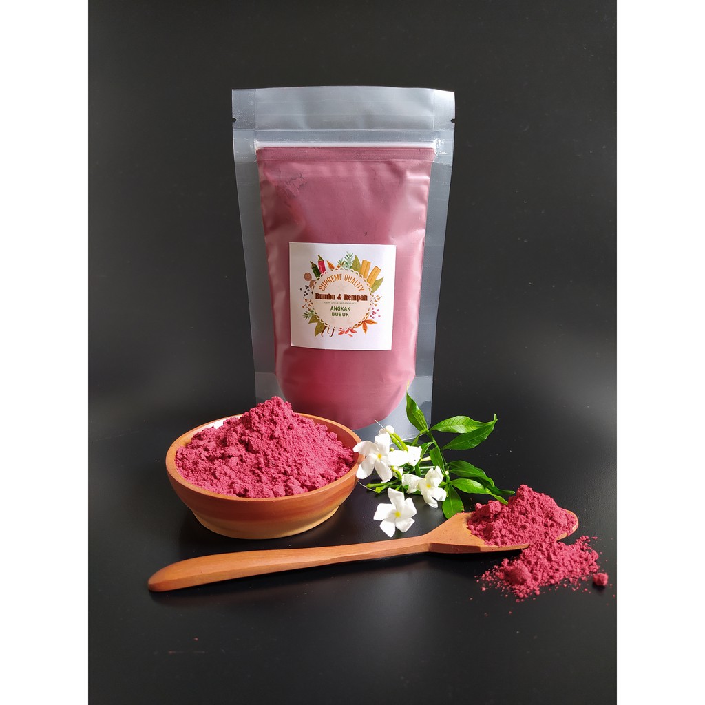 Jual Angkak Angkhak Fungkhiuk Beras Merah Bubuk Serbuk Tepung Red Yeast ...