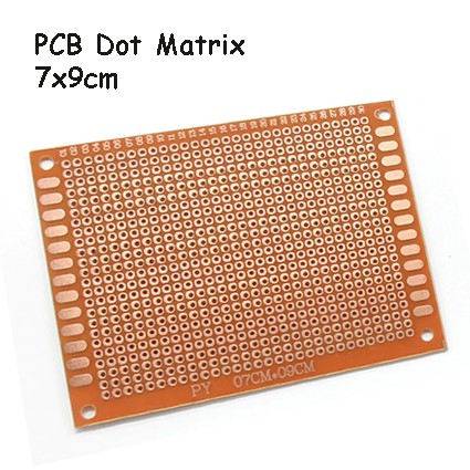 Jual PCB Dot Matrix 7x9cm Fiber Lubang | Shopee Indonesia