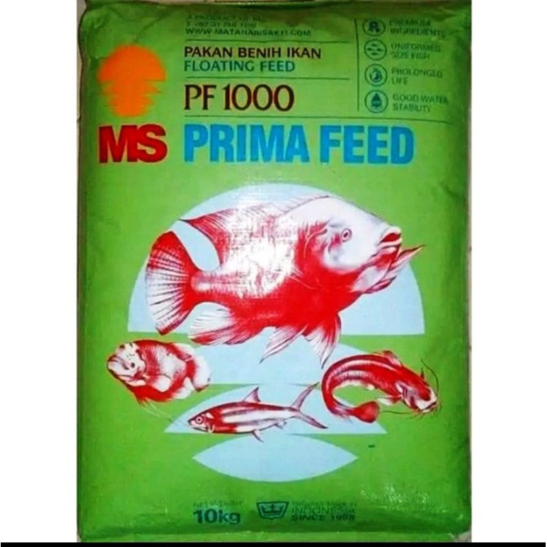Jual pakan benih ikan pf 500&pf 1000 lele,nila,gurame,patin | Shopee ...