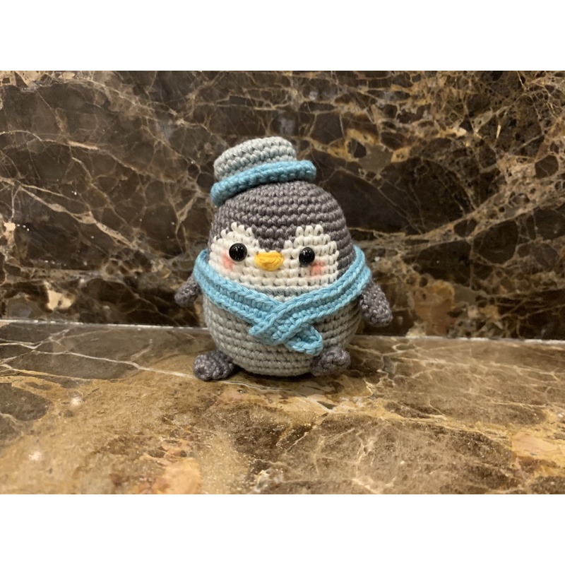 Jual boneka rajut amigurumi pinguin mini crochet | Shopee Indonesia
