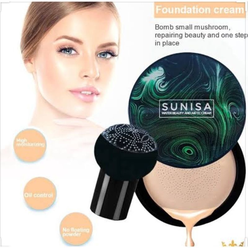 Jual SUNISA Air Cushion BB Cream 100% ORIGINAL / Foundation / BB Cusion SUNISA | Shopee Indonesia