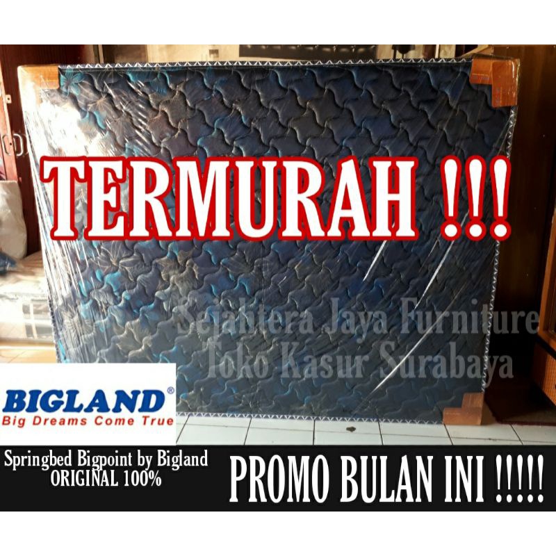Jual Kasur Springbed Bigland Bigpoint - JAWA TIMUR | Shopee Indonesia