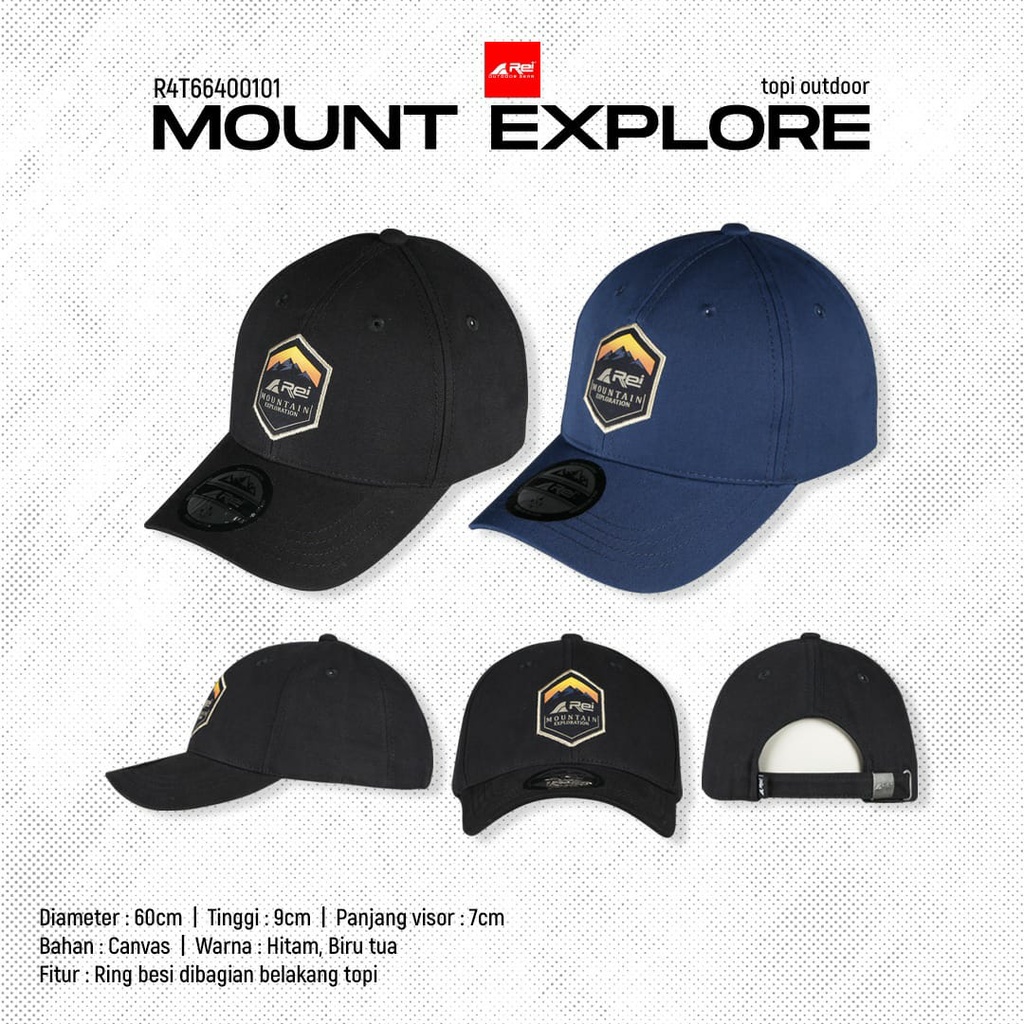 Jual TOPI AREI MOUNT EXPLORE ORIGINAL PRODUCT | Shopee Indonesia